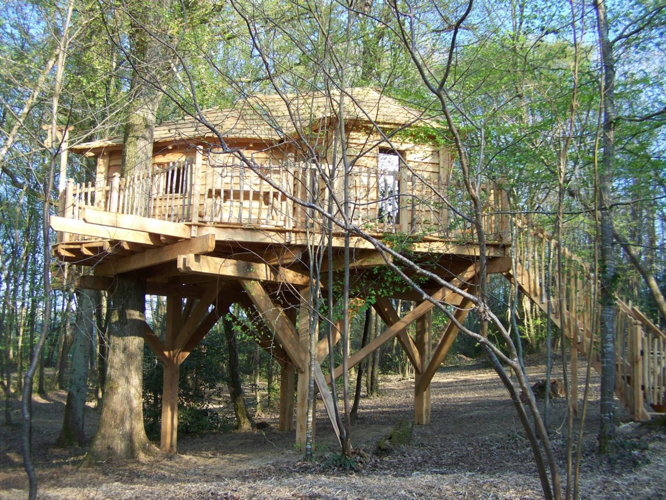 Treehouse Vacation Idea : La Cabane de Manon - Treehouselove