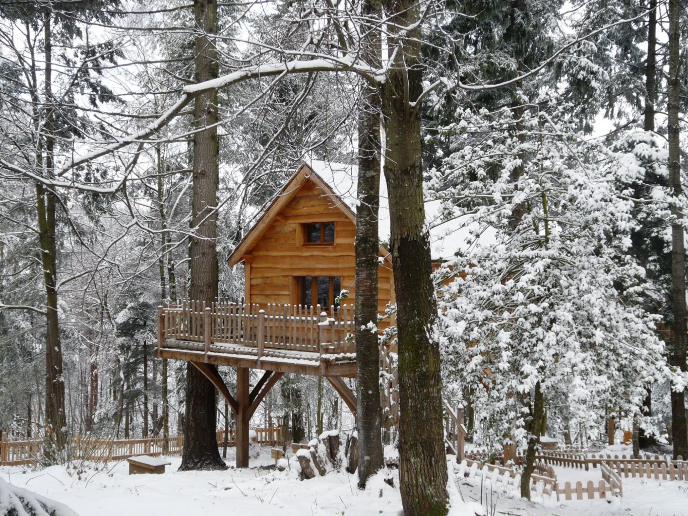 Treehouse Vacation Idea : Spa Bien-être - Treehouselove