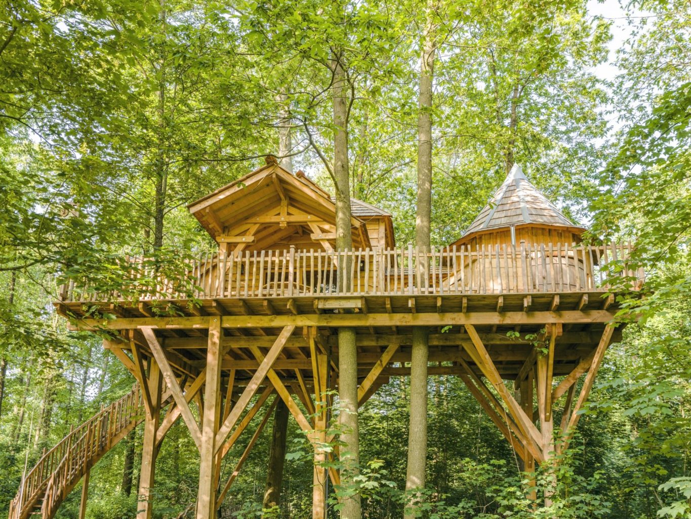 Treehouse Vacation Idea : Cabane Spa Tribu - Treehouselove