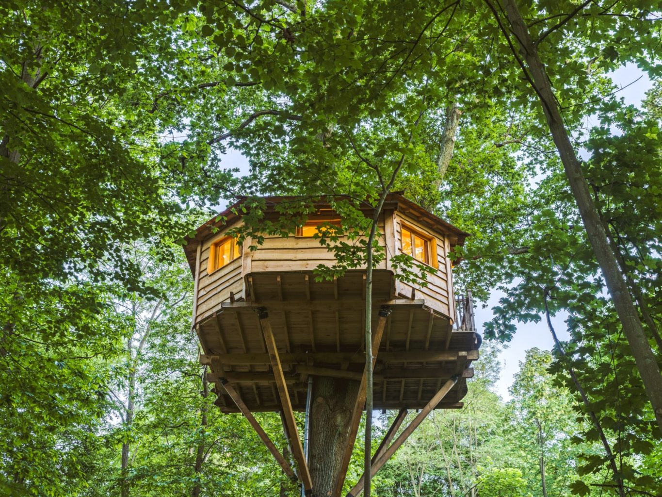 Treehouse Vacation Idea : Cabane Spa Toscane - Treehouselove