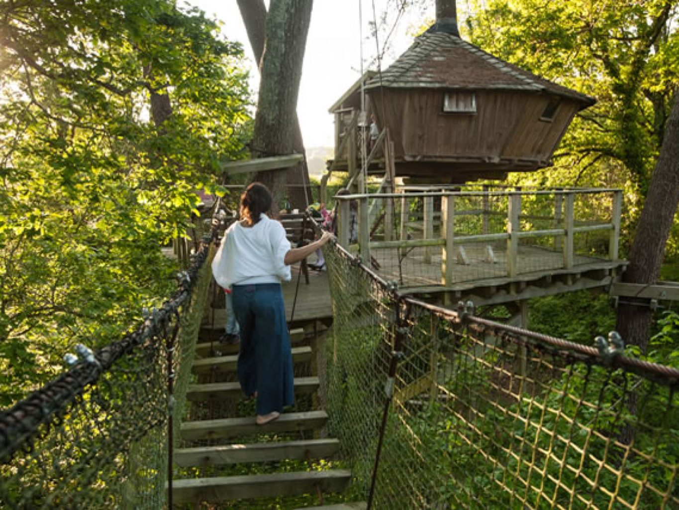 Moose Meadow Treehouse. A two-story treehouse... - Treehouselove
