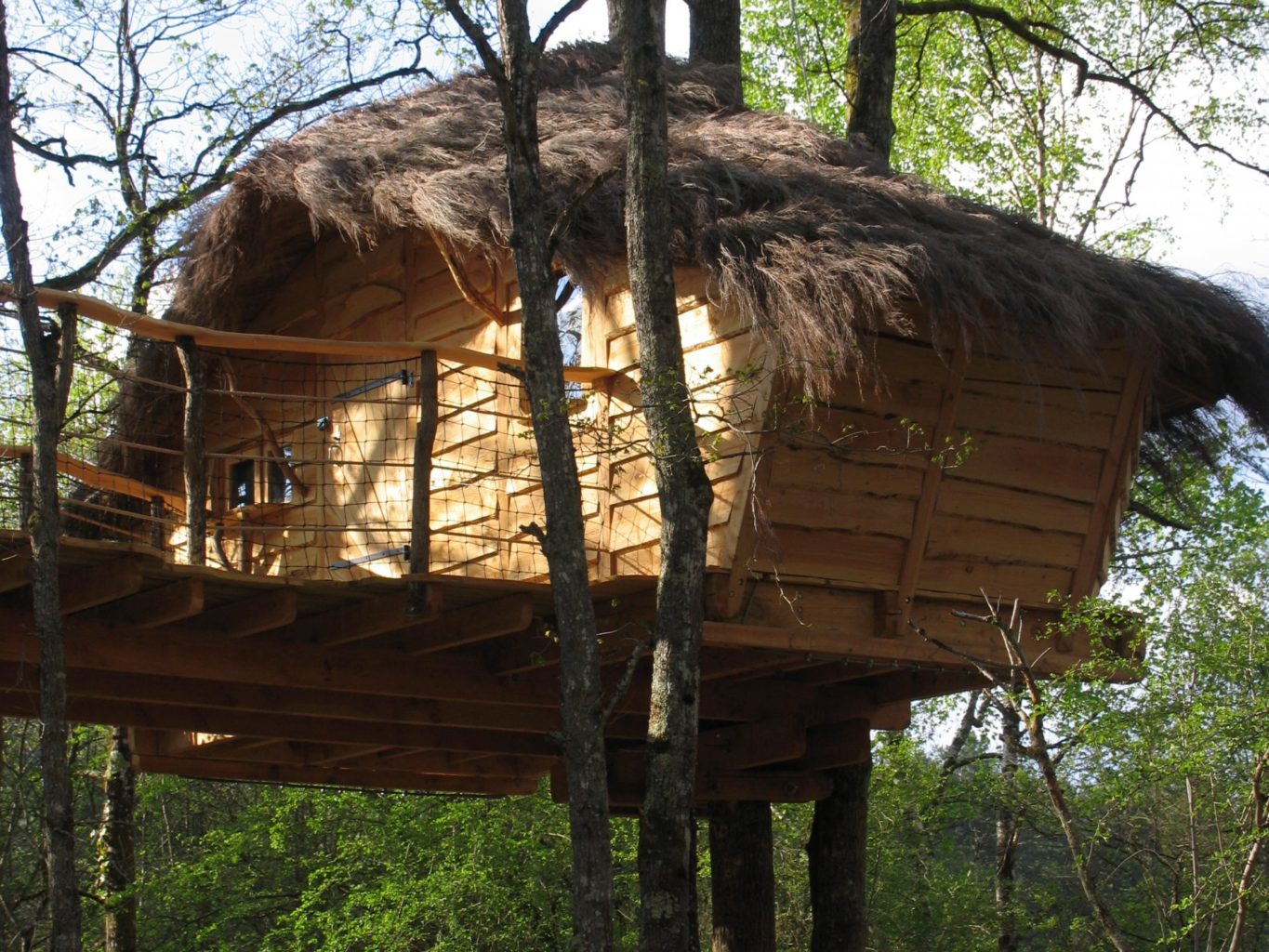 Treehouse by the Shore. A two-story treehouse... - Treehouselove